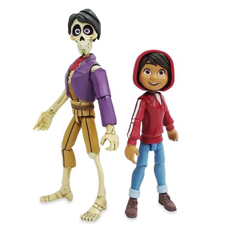 Disney Miguel And Hector Action Figure Set Coco Pixar Toybox