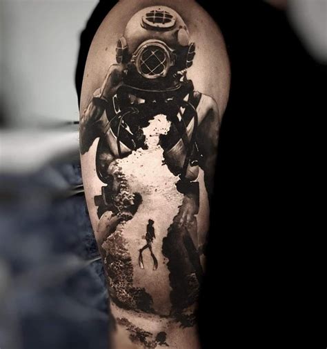 40 Amazing Scuba Diving Tattoo Designs For Men 2024 Guide Artofit