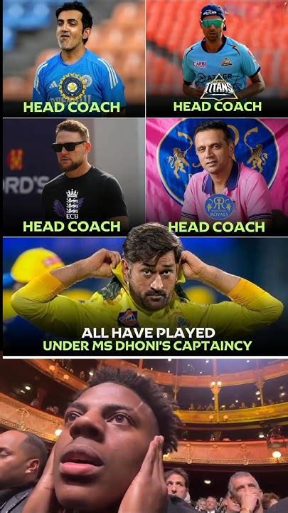 All Have Played Under Ms Dhonis Captaincy😱😱 Ipl2025 Indiancaptain
