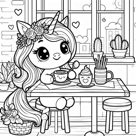 귀여운 유니콘 색칠공부 도안 9 귀여운 디즈니 그림 유니콘 디즈니 그림