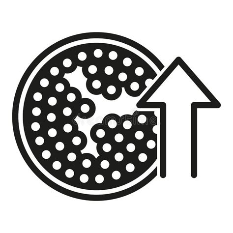 High Cholesterol Levels Icon Cholesterol In Artery Vector