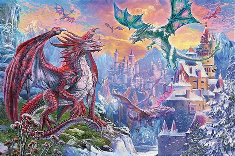 Dragon Kingdom Fantasy Art