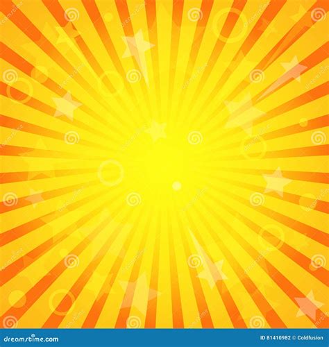 Radial Background Composition Stock Illustration Illustration Of