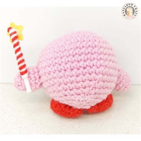 Kirby Crochet Pattern Kirby Amigurumi Pattern Crochet Pdf Pattern
