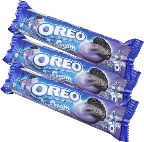 Oreo Blue Berry Ice Cream 3 Pack 3 Stuks Van 133 Gram