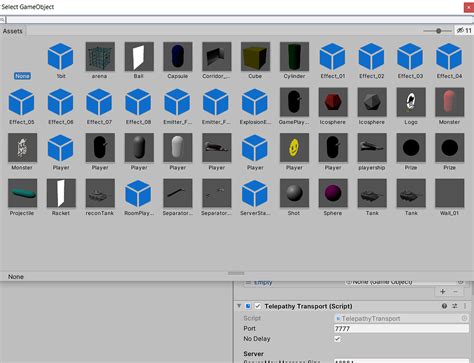 Mirror Registered Spawnable Prefabs Not Allowing Other Assets Community Showcases Unity