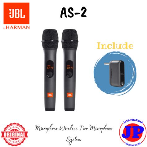 Jual JBL AS Wireless Microphone Microphone Karaoke With Receiver AS Shopee Indonesia