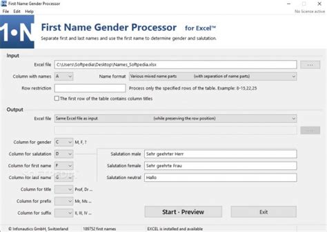 First Name Gender Processor Download Softpedia