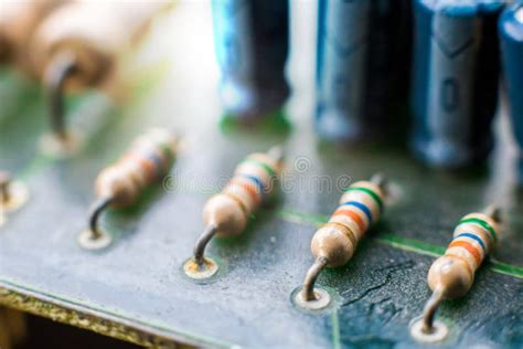 Close Up Of Resistors Stock Image Image Of Light Power 262282475 Close Up Of Resistors Stock Image Image Of Light Power 262282475