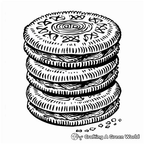 Oreo Coloring Pages Free And Printable
