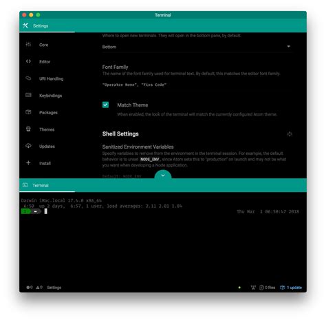 Change Font In Issue Jsmecham Atom Terminal Tab Github