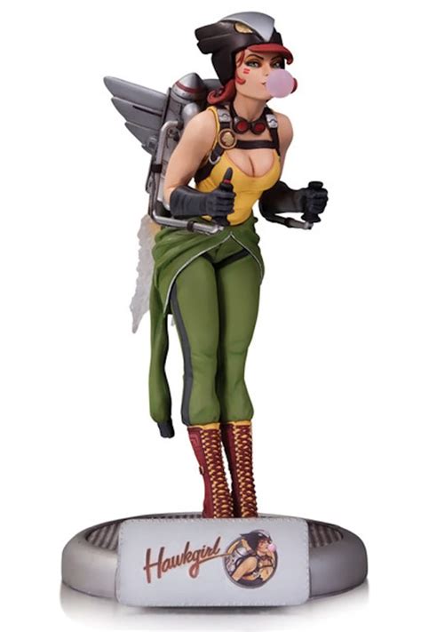 Dc Comics Bombshells Hawkgirl Statue Geekalerts