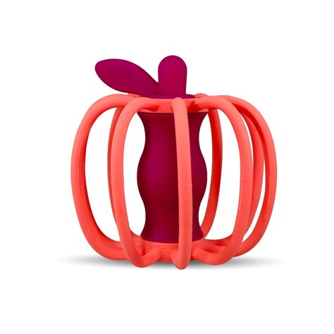 Raz Apple Teether And Rattle Toy Tweedle Beedle
