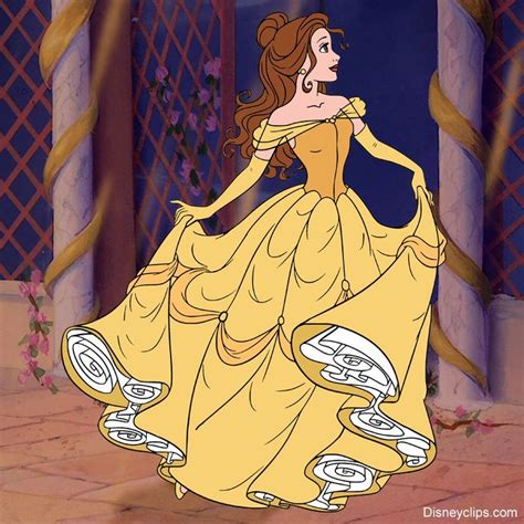 Disneys Belle Clip Art 3 Belle Disney Belle Disney Art Disney