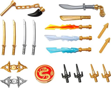 Ninjago Weapons Coloring Pages 2025