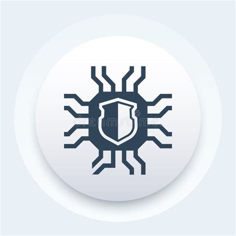 Cryptography Icon Vector Pictogram Stock Vector Illustration Of