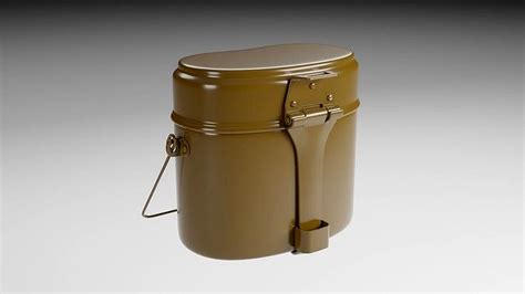 Army Billy Can 3d Model