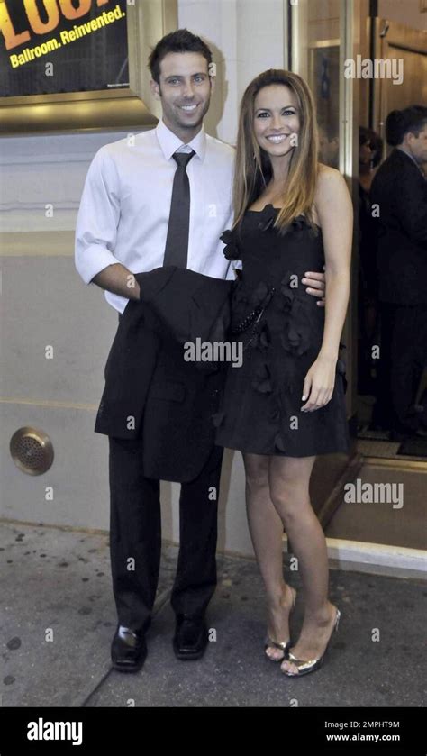 Chrishelle Stause Arrives At The Broadway Opening Of Burn The Floor At The Longacre Theater