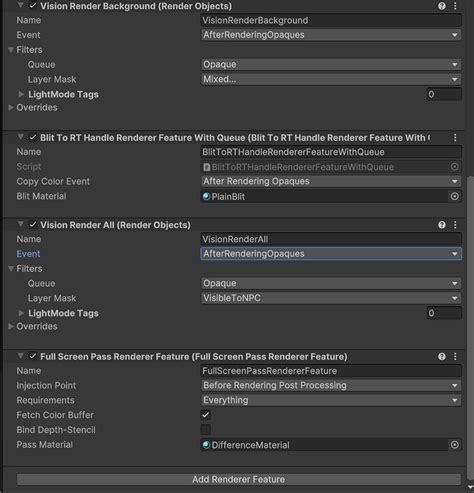 Using A Rendertexture As A Parameter In The Render Graph System Unity