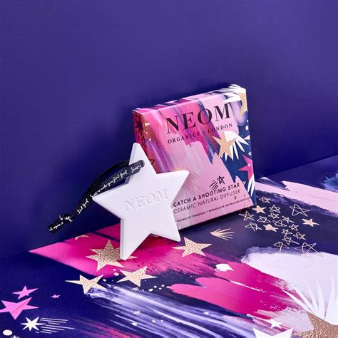 Neom Ceramic Star Duo With Essential Oil Qvc Uk