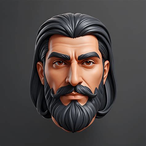 Stylized Male Character Bust Free Download Ai Scribbles