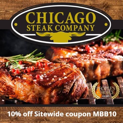 Chicago Steak Company Coupon 10 Off Sitewide Code Mbb10