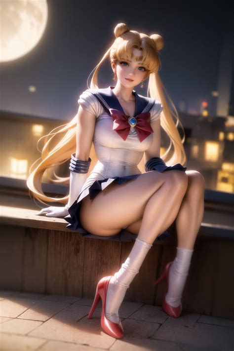 Ai Generated Sailor Moon 5 By Turamarth14 On Deviantart