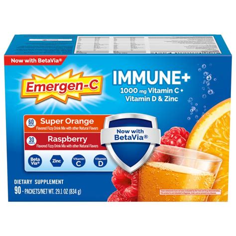 Emergen C Immune Plus Support Supplement Same Day Delivery Costco