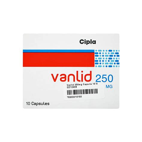 Vanlid Vancomycin Capsule Cure Go Pharma