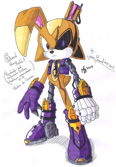 Greed Rabbbit By Max Echidna Bat On Deviantart