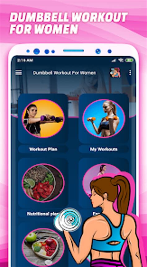 Android Için Dumbbell Workout Women Fitness İndir