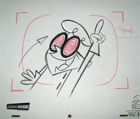 Original Production Drawing Dexters Lab Cartoon Network 1819008220