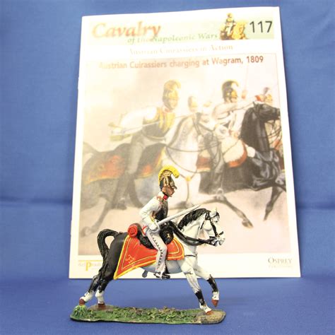 Del Prado Austrian Cuirassier Charging At Wagram 1809 Rapier Miniatures