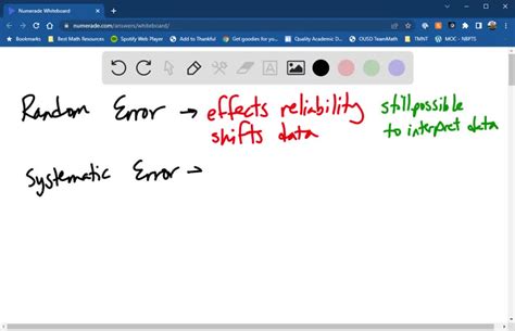 Solved Which Of The Following Types Of Error Is Due To The