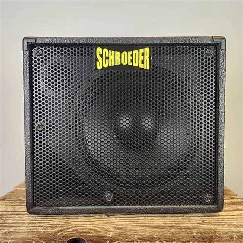 Schroeder 12l Lightweight Bass Cabinet Reverb