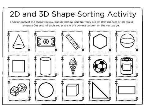 3d Shape Sorting By Teaching Kind Kinders Tpt