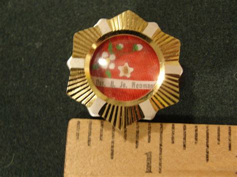 Vintage Relic Reliquary Wax Seal Ex Oss B Jo Neumann Italy M