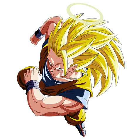 Goku Ssj3 Render 4 Dokkan Battle By Maxiuchiha22 On Deviantart