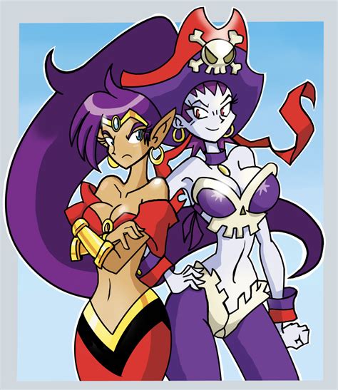 Shantae E Risky Boots Redraw Challange By Lordgianmarco On Deviantart