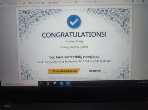 Naveen Garg On Linkedin I Am Excited To Share That I Completed My Certification In Pci Dss From