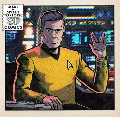 Drew My Favorite Captain R Treknobabble