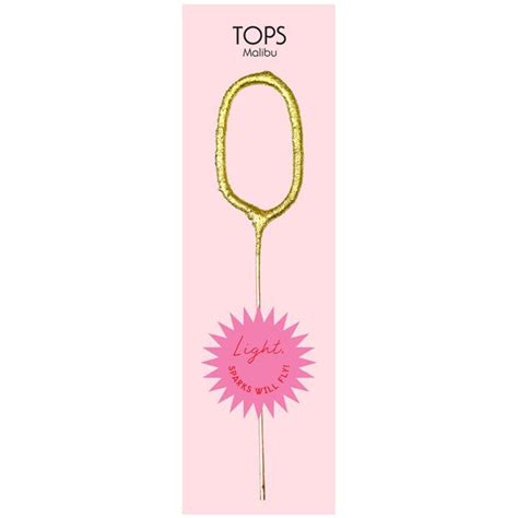 Number 0 Birthday Sparkler Candle Tops Malibu Nothing Bundt Cakes