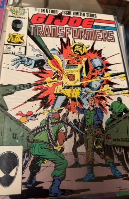 Gi Joe And The Transformers 1 1987 Gi Joe Comic Books Copper