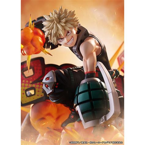 My Hero Academia Katsuki Bakugo Great Explosion Murder God Dynamight Version 1 7 Scale Statue