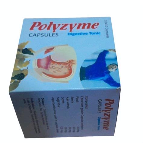 Polyzyme Digestive Tonic Capsules At ₹ 280box Digestive Health