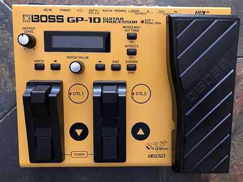Boss Gp 10 Guitar Synthesizer And Multi Effects Reverb Canada