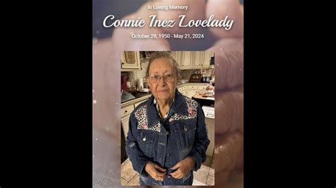 Sis Connie Lovelady Funeral Youtube