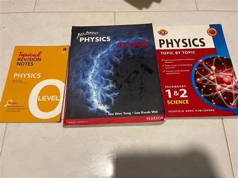 O Level Physics Books Hobbies And Toys Books And Magazines Textbooks On