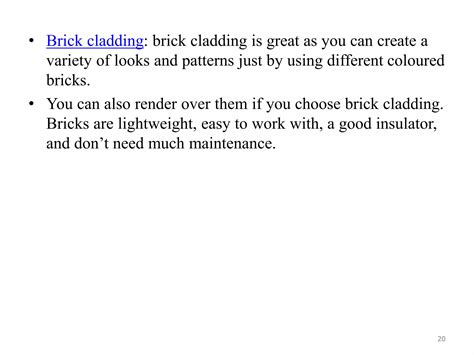 Cladding Pptx