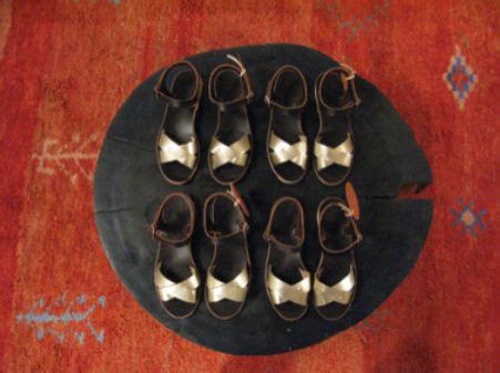 Rachel Sees Snail Shoes Buckle Sandals Boho Minimal Strappy Sandals